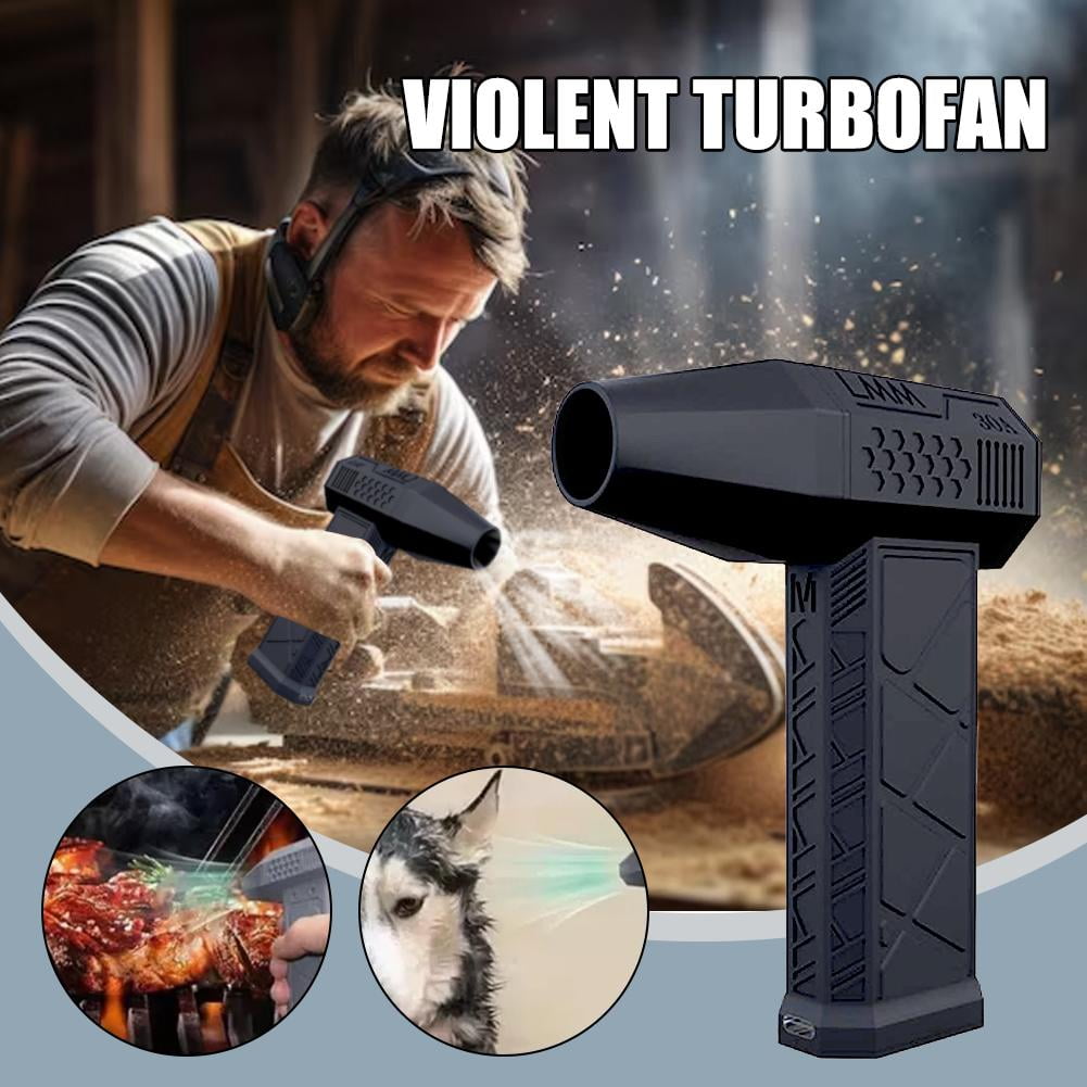 Black violent turbo fan handheld high speed electric hair dryer ...