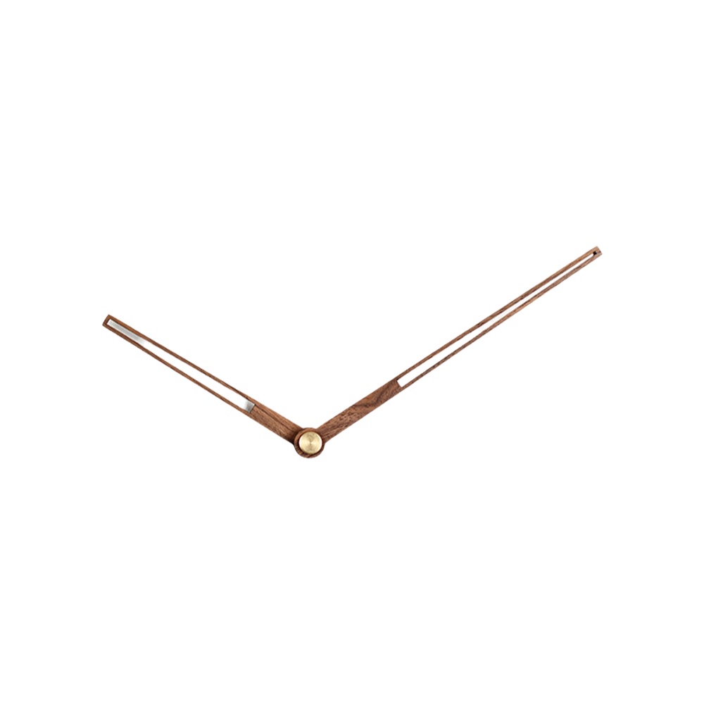 Black walnut beech wood CLOCK pointer wooden pointer personality with ...