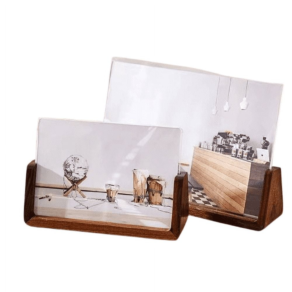 Black walnut frame U-shaped frame 678 inch acrylic frame beech frame-4 ...