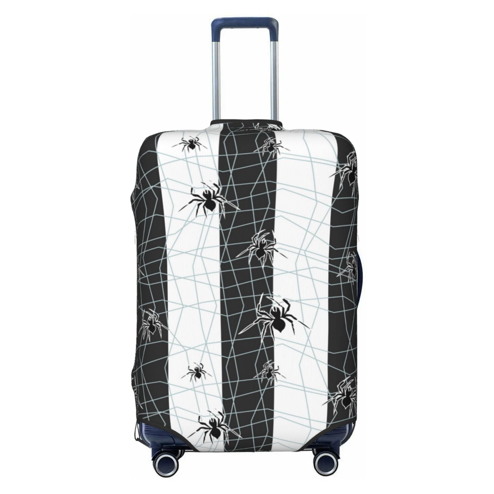 Black white Spider web cool Luggage Cover for Travel Business Trip ...