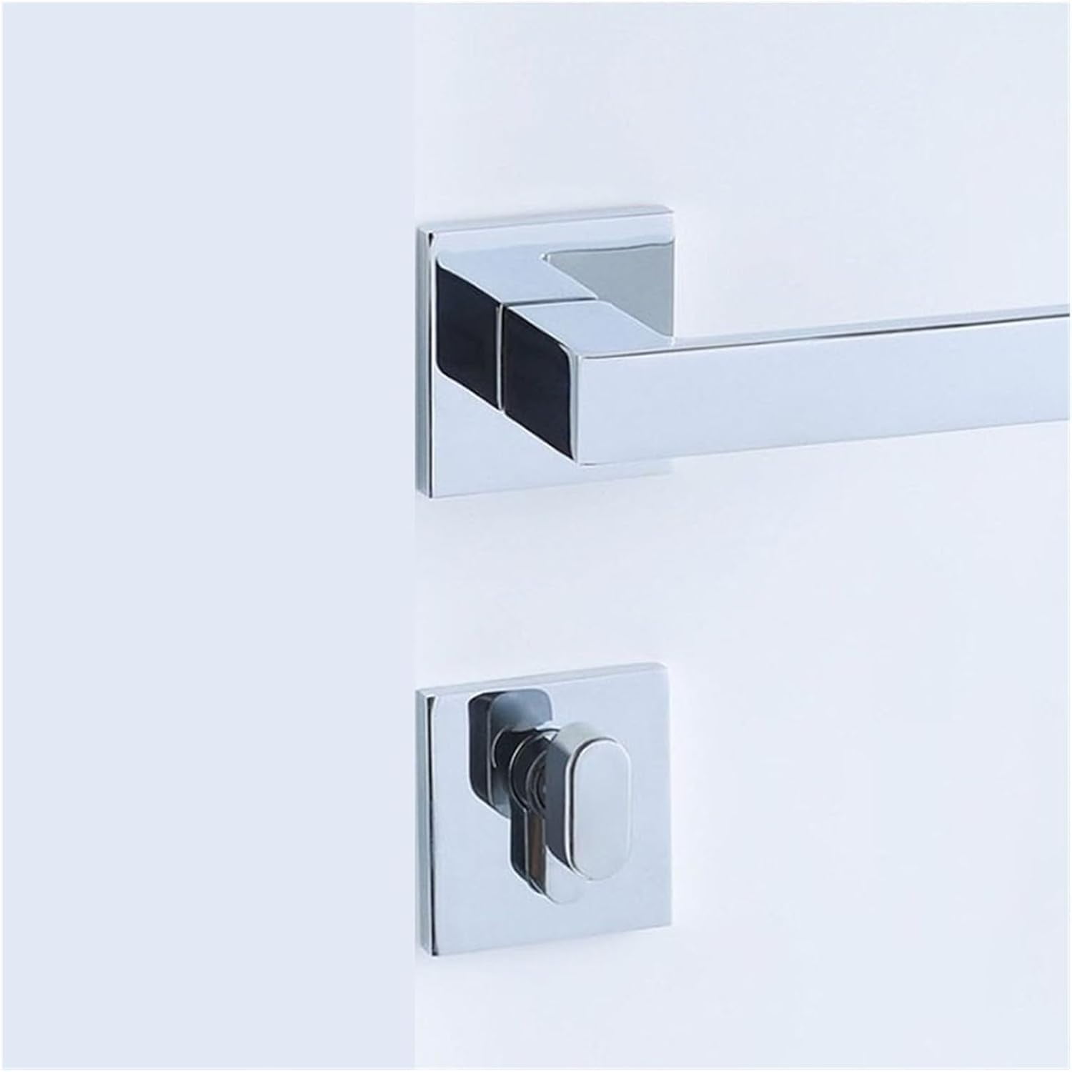 Black zinc Alloy Household Split Door Lock Indoor Wooden Door ...