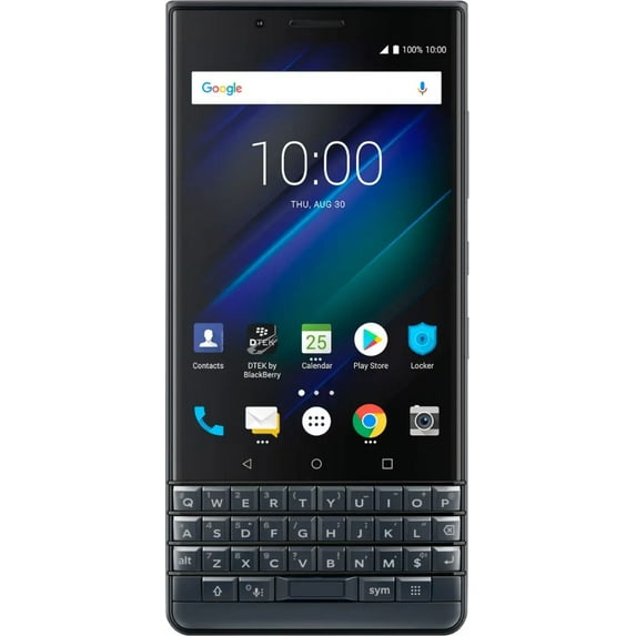 BlackBerry - KEY2 LE Slate Gray (BBE100-5) 64GB (Factory Unlocked) Dual SIM - Verizon Certified ...