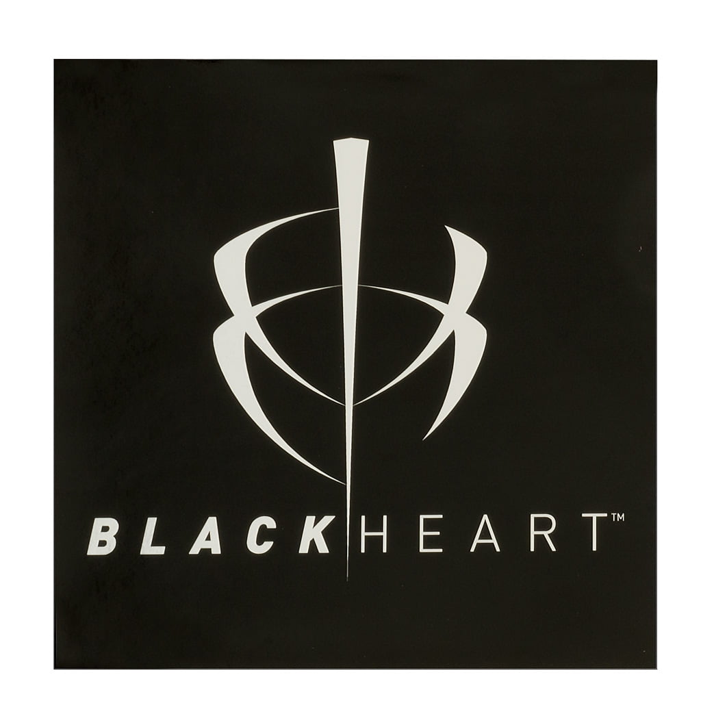 BlackHeart Decal 5x5 in. - Walmart.com