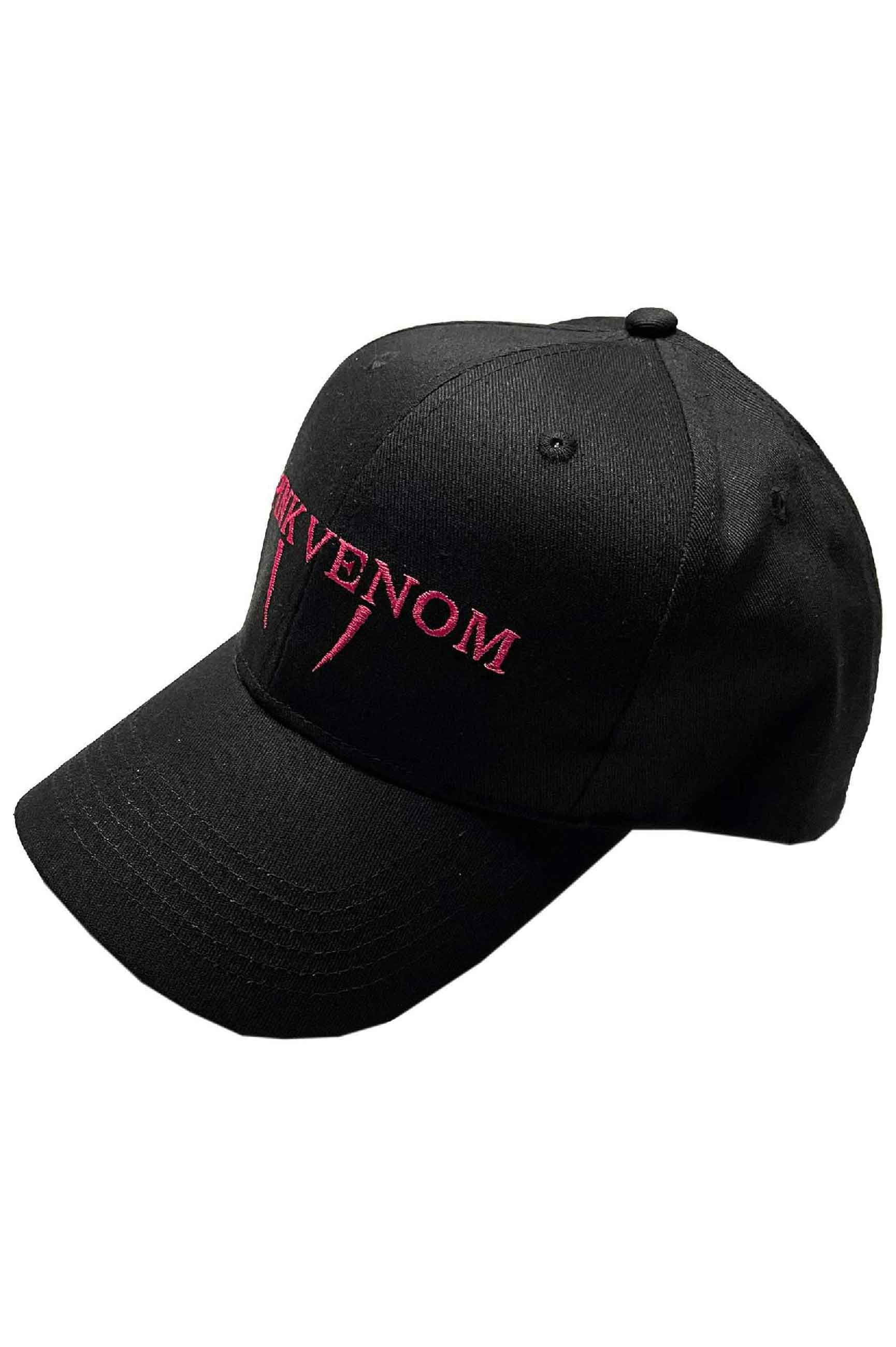 BlackPink Pink Venom Logo Baseball Cap Black - Walmart.com