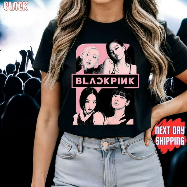 BlackPink Born Pink Shirt | Kpop Fan Tee | BlackPink World Tour Merch | Korean Pop Music Graphic ...