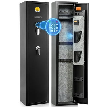 Homak Security HS30103630 Gun Cabinet in Black with Key Lock - Walmart.com