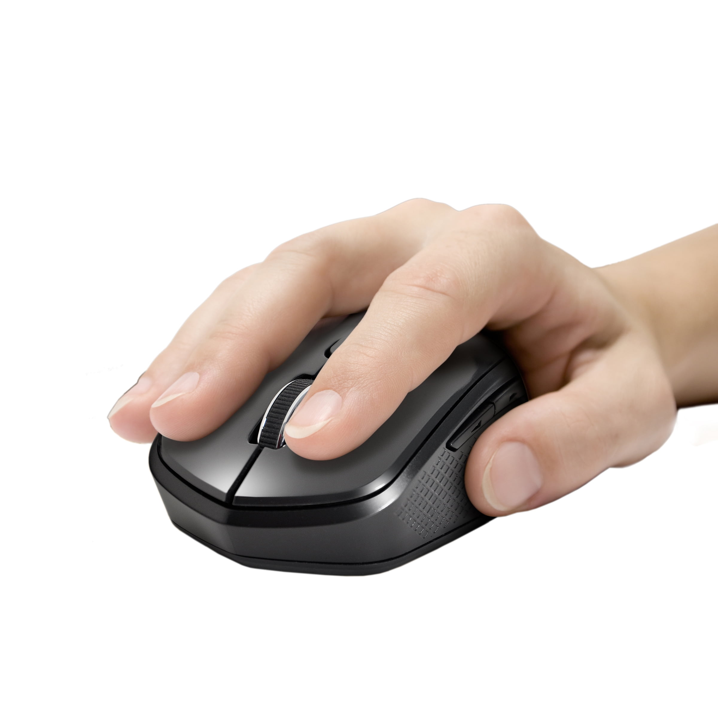 BlackWeb 6-Button Wireless Mouse, Black - Walmart Business Supplies