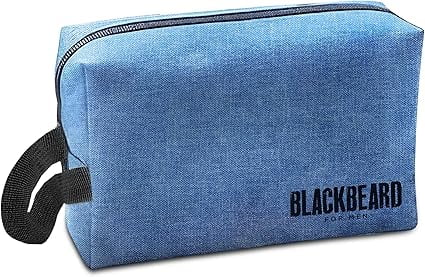 Blackbeard for Men - Shaving Kit Bag, Travel Toiletry Bag for Men ...