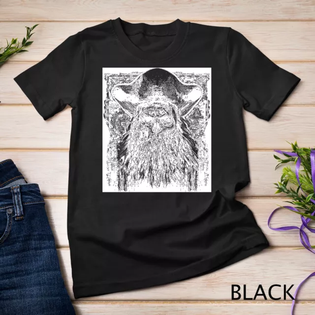 Blackbeard Pirates Captain Skull Treasure Map Caribbean T-Shirt Unisex ...