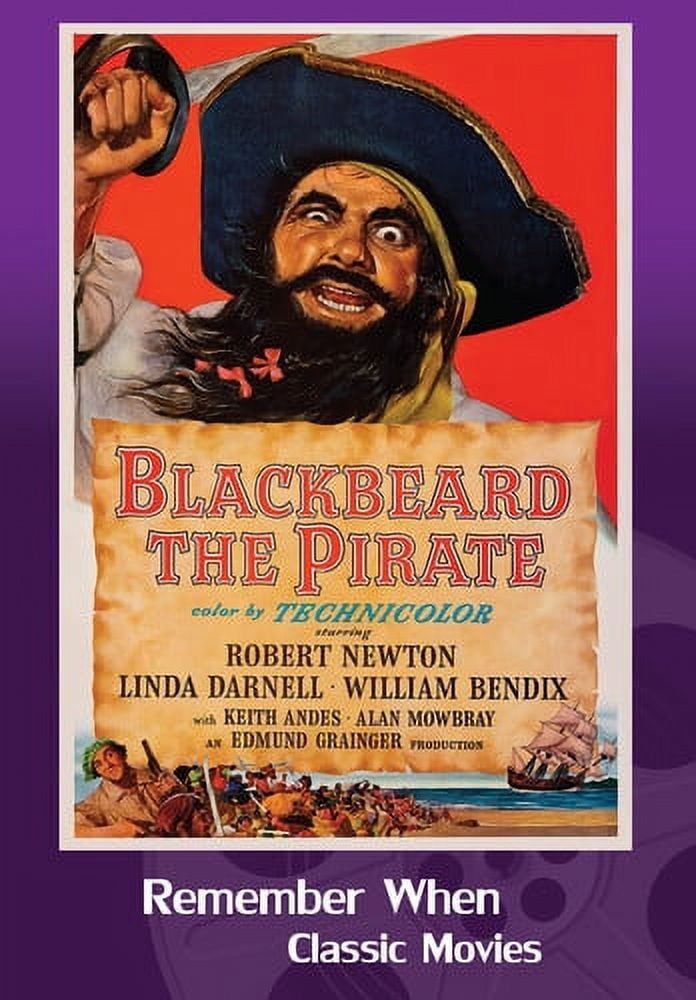Blackbeard, The Pirate (DVD), Digicom LTD, Action & Adventure - Walmart.com