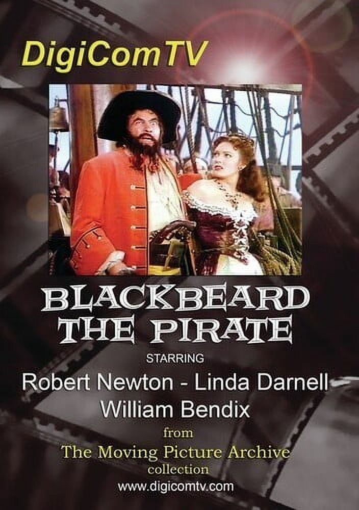 Blackbeard, The Pirate (DVD), Digicomtv, Action & Adventure - Walmart.com