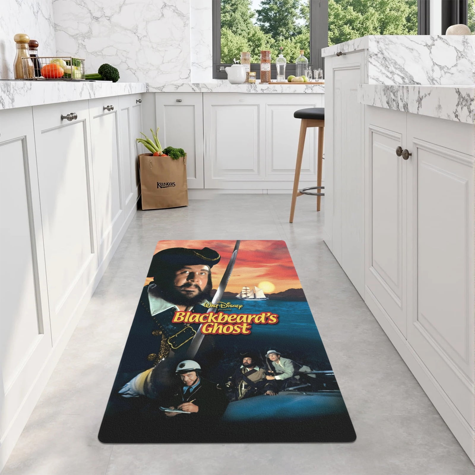 Blackbeard's Ghost Kitchen Mat 48"x17" - Walmart.com