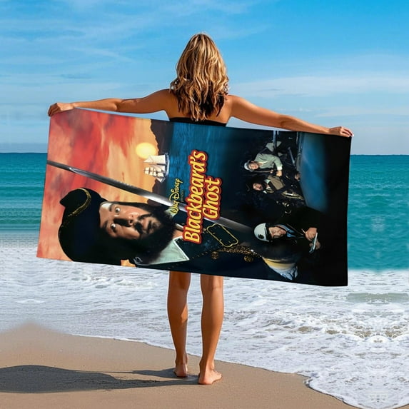 Blackbeard's Ghost beach Towel,30.5x60in（75x150cm) - Walmart.com