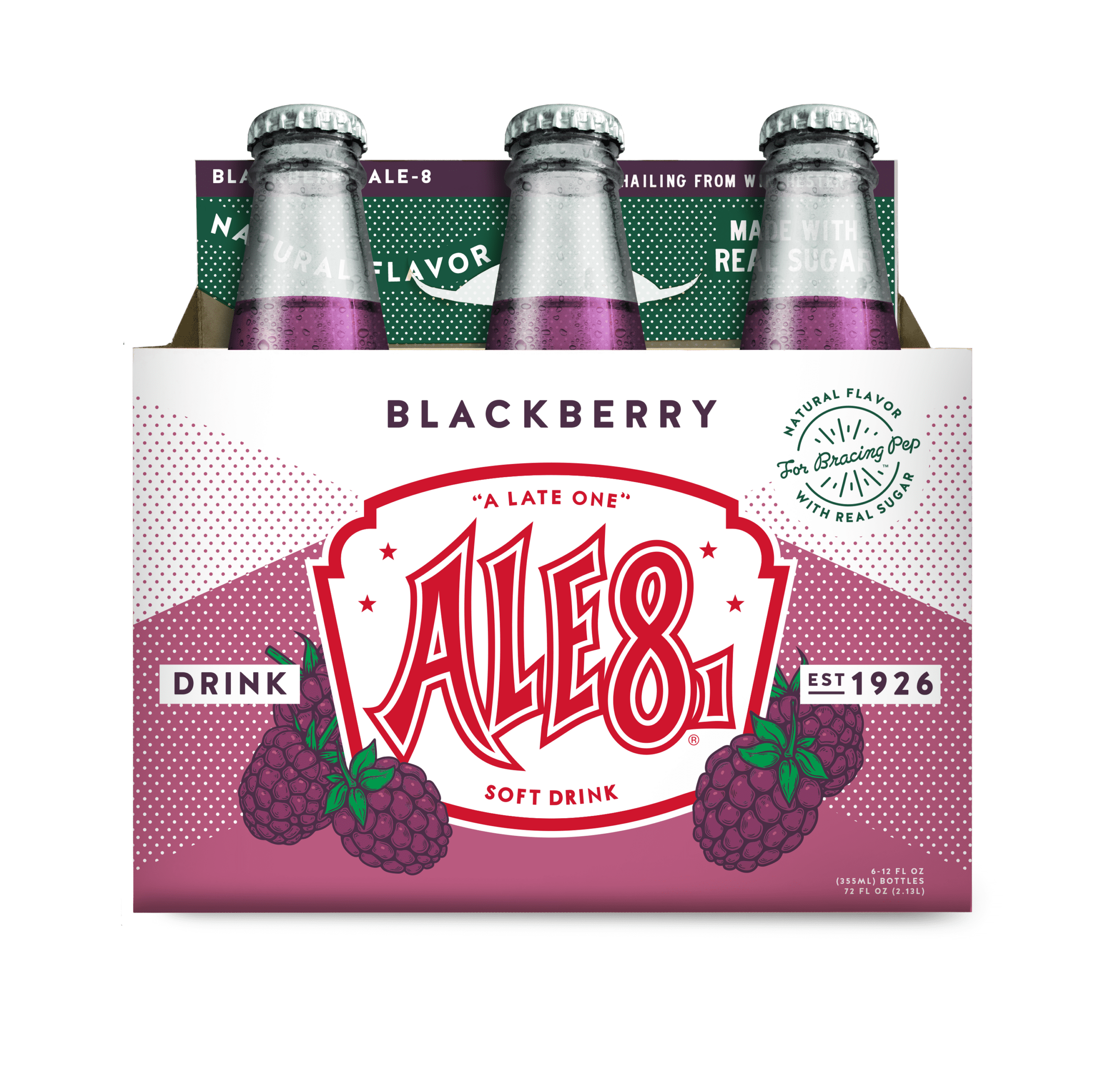 Blackberry Ale-8-One 6-Pack 12oz Glass Bottles - Walmart.com