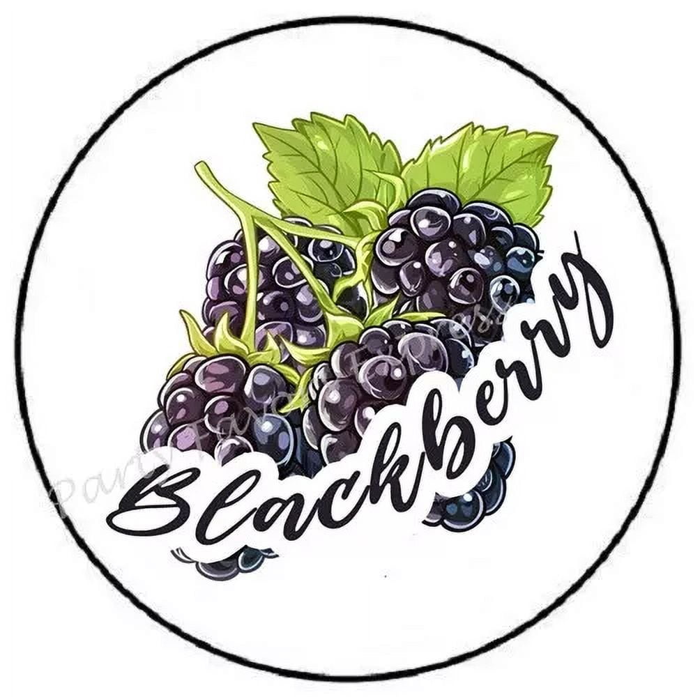 Blackberry Blackberries Sticker Party Favors Sticker Envelope Seals ...