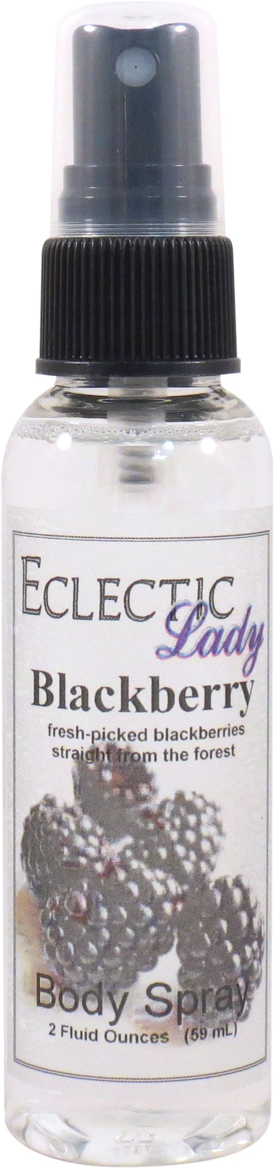 Blackberry Body Spray, Eclectic Lady, Hydrating Mist, Unisex, 2 oz ...