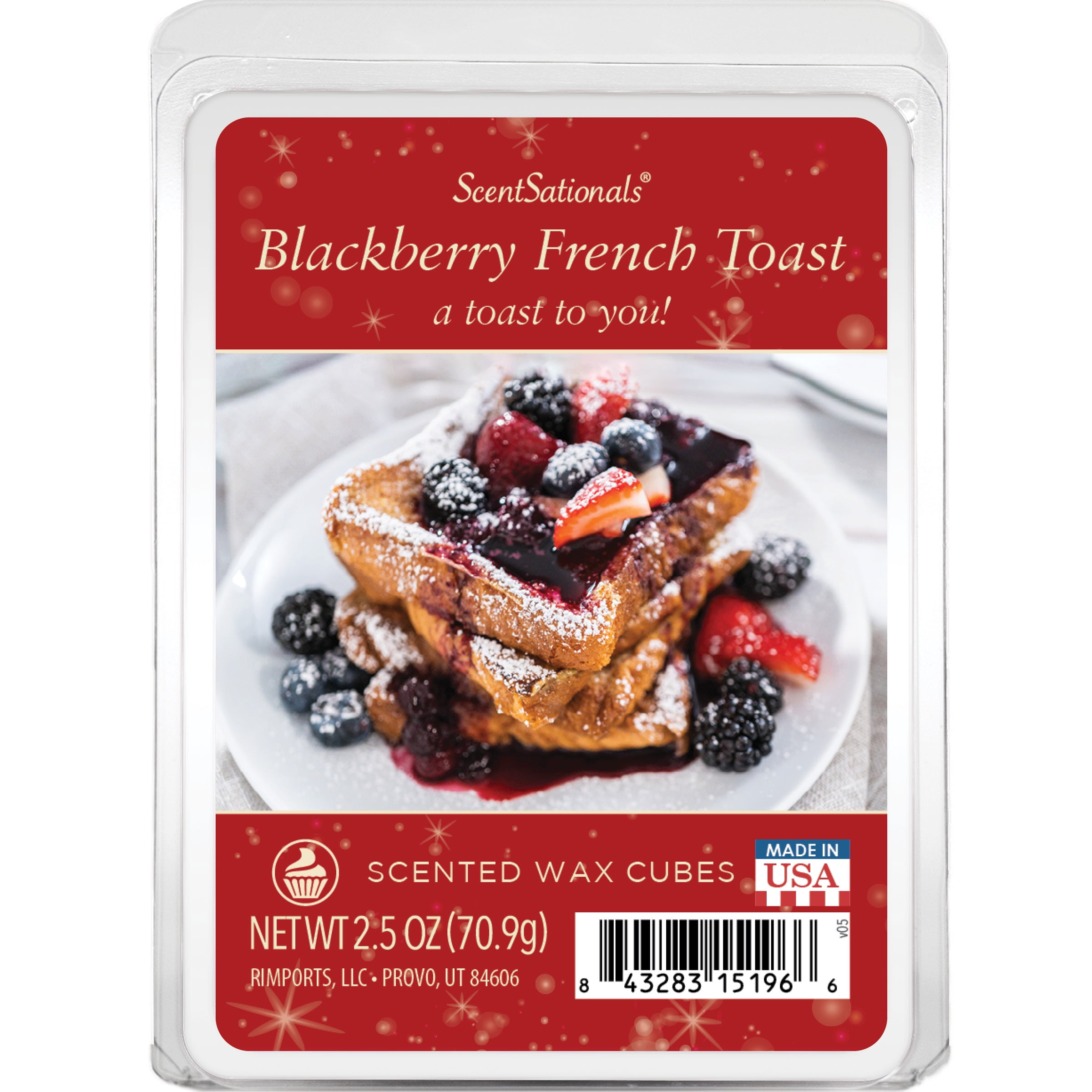 ScentSationals Blackberry French Toast Wax Melts - Walmart.com