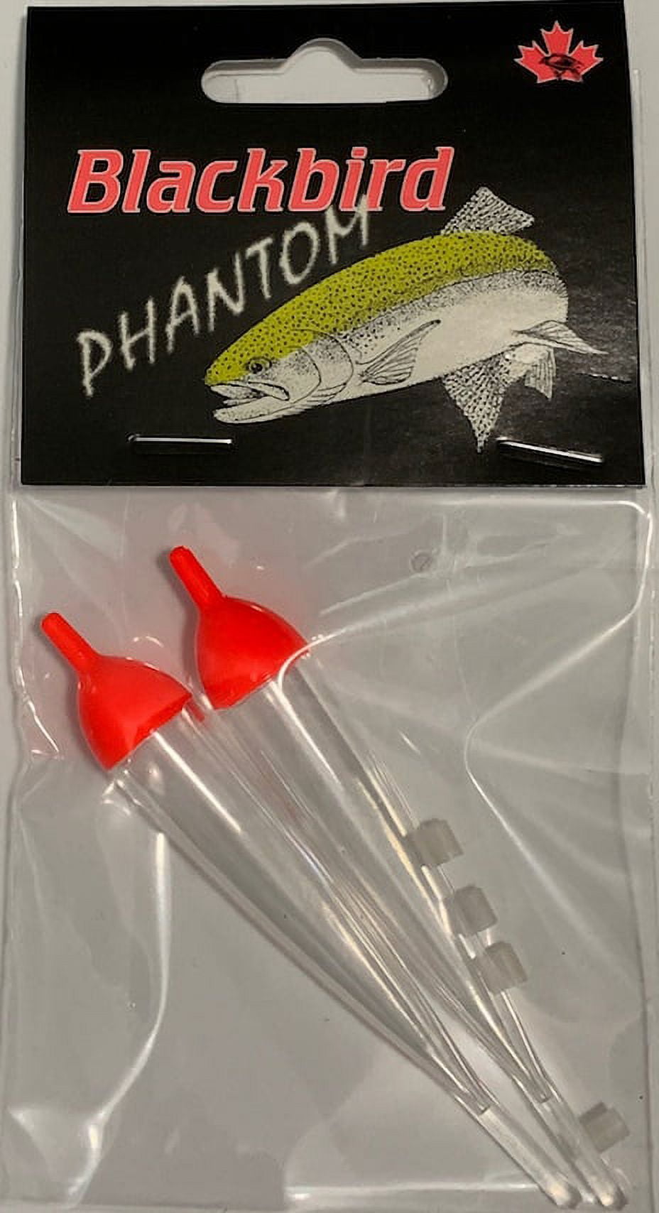 Blackbird Redwing Phantom Fishing Floats 3.5-10.5 2pk Red (3.5 gr ...