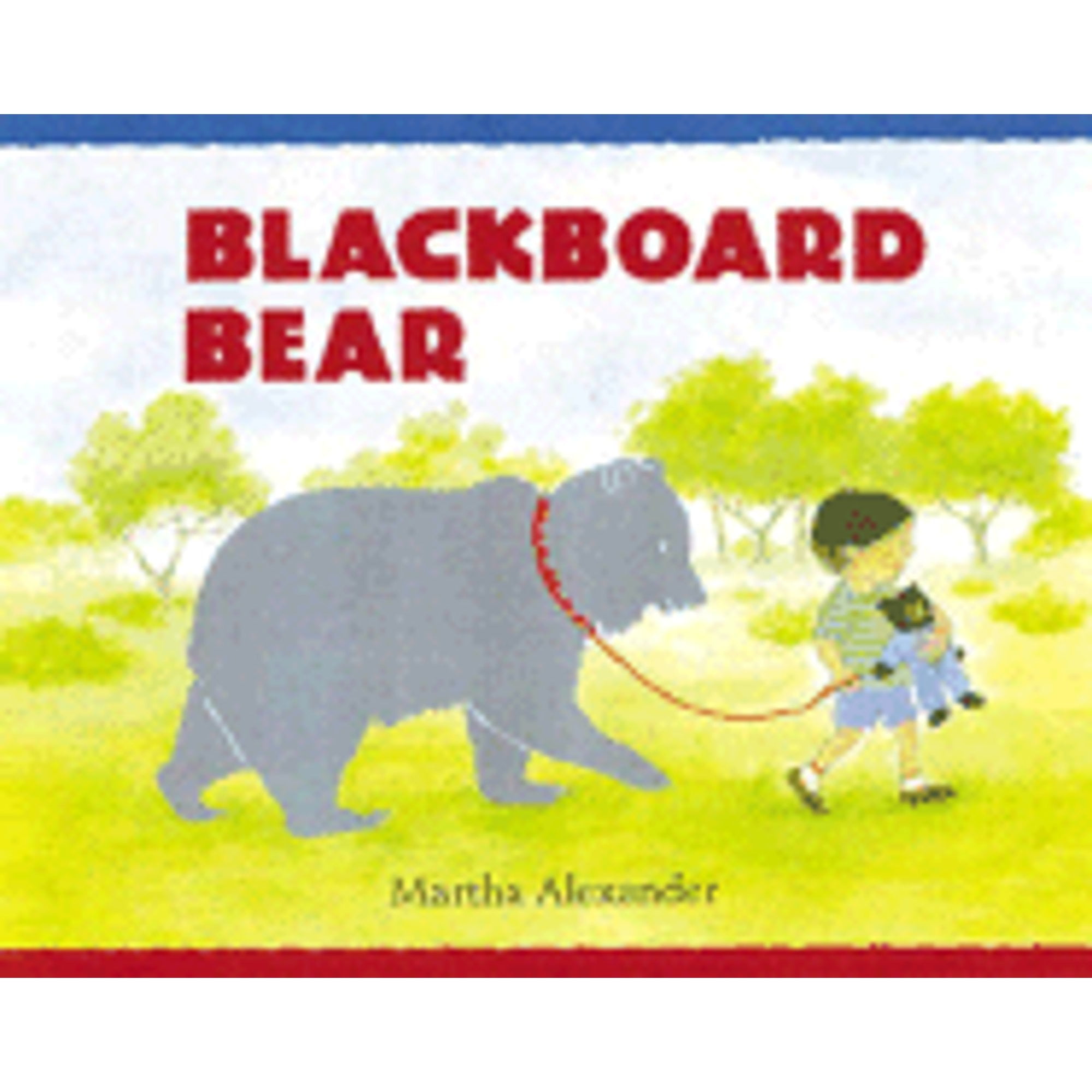 Blackboard Bear (Hardcover) by Martha Alexander - Walmart.com
