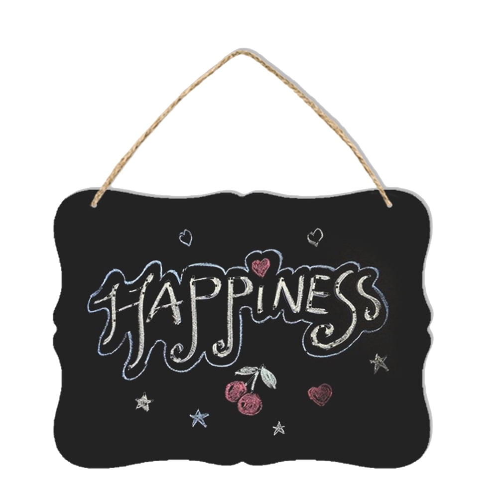 Chalkboard Sign Double-Sided Erasable Message Board Blackboard Wall ...