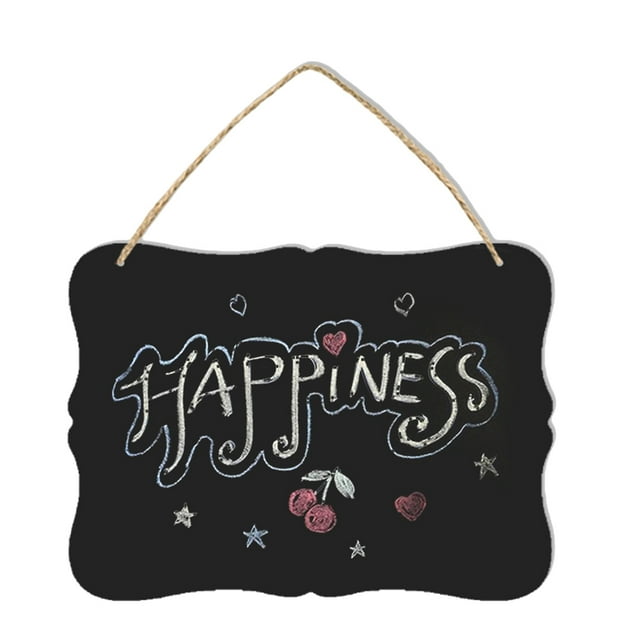 Blackboard Chalkboard Sign Erasable Message Board Reusable Chalkboard ...