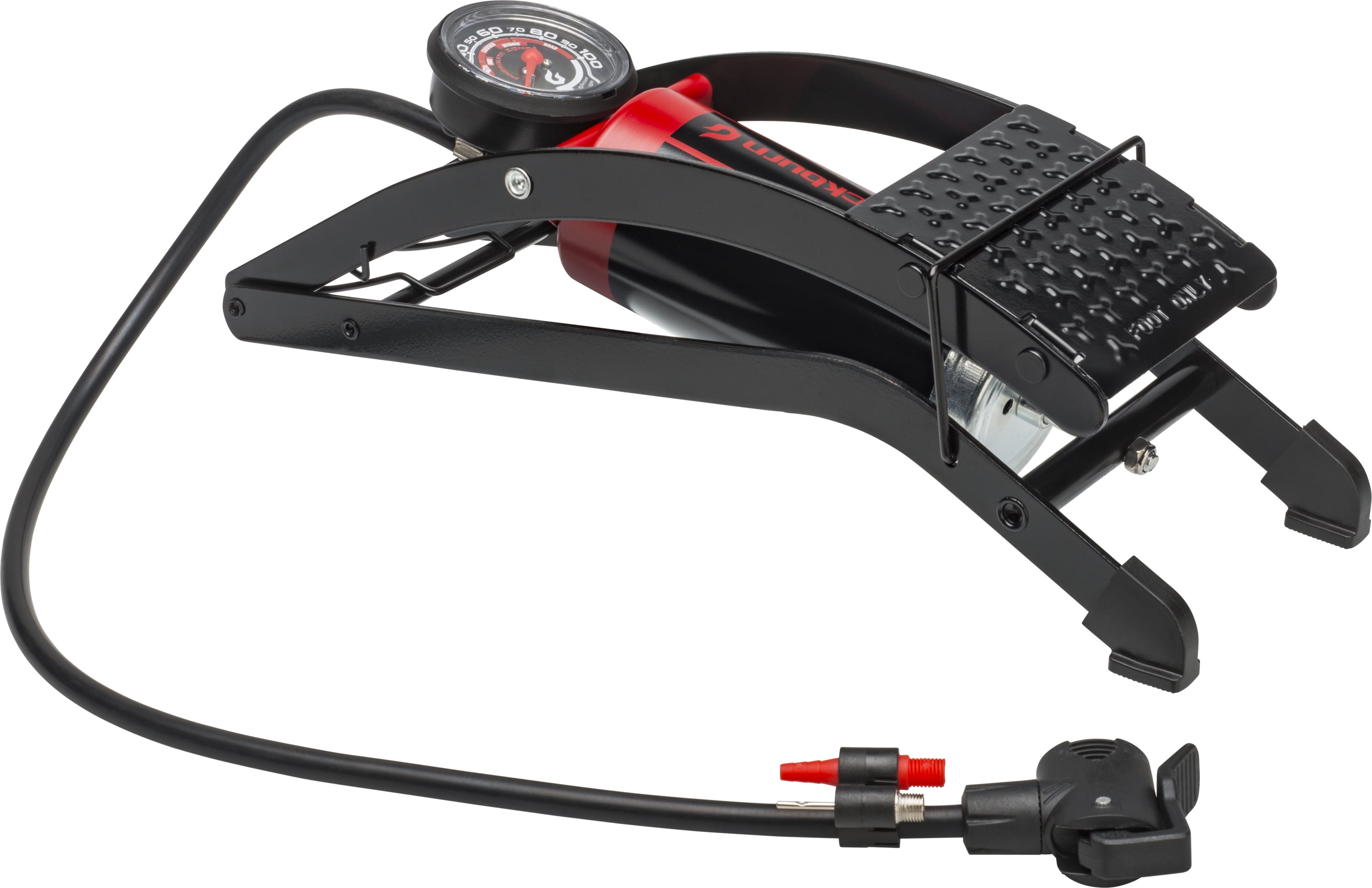 Blackburn Bicycle Foot Pump with Pressure Gauges with Presta and ...