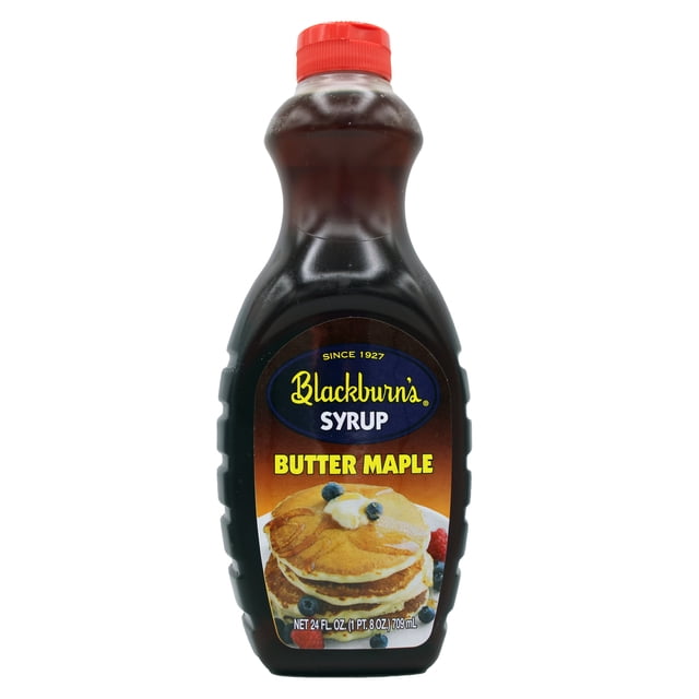 Blackburn's Groceries: Butter Maple Pancake and Waffle Syrup, 24 oz ...