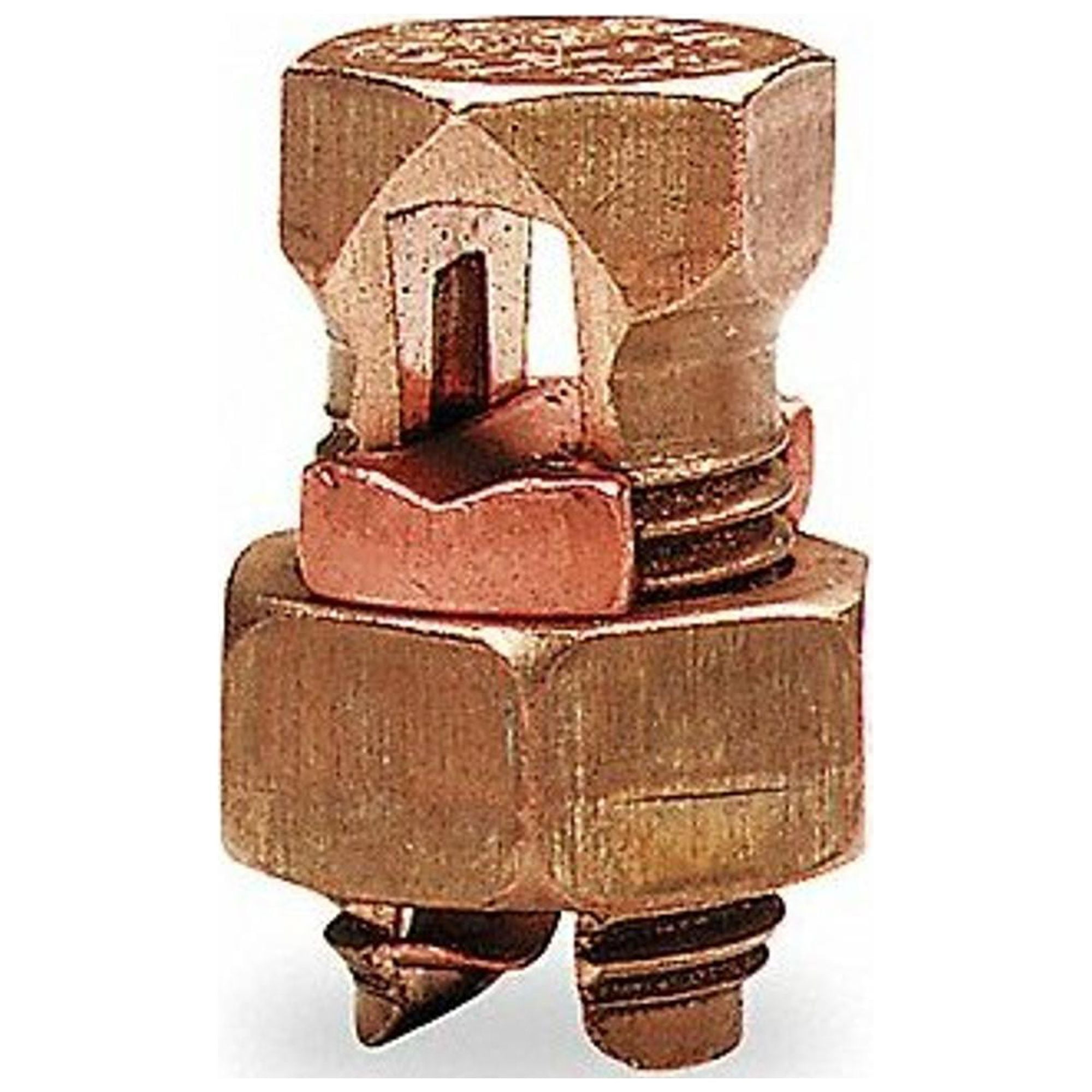 Blackburn Split-Bolt Conn,Plain,Bronze,Hex Head 4H - Walmart.com