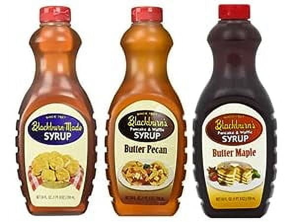 Blackburn Syrup Variety 3 Pack - Original, Butter Pecan, and Butter ...