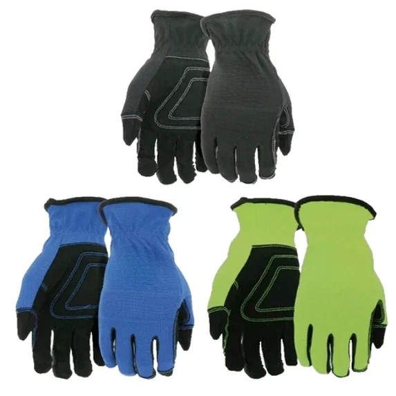 Blackcanyon Hi-Dex Mechanics Gloves - 3 Pack - Walmart.com