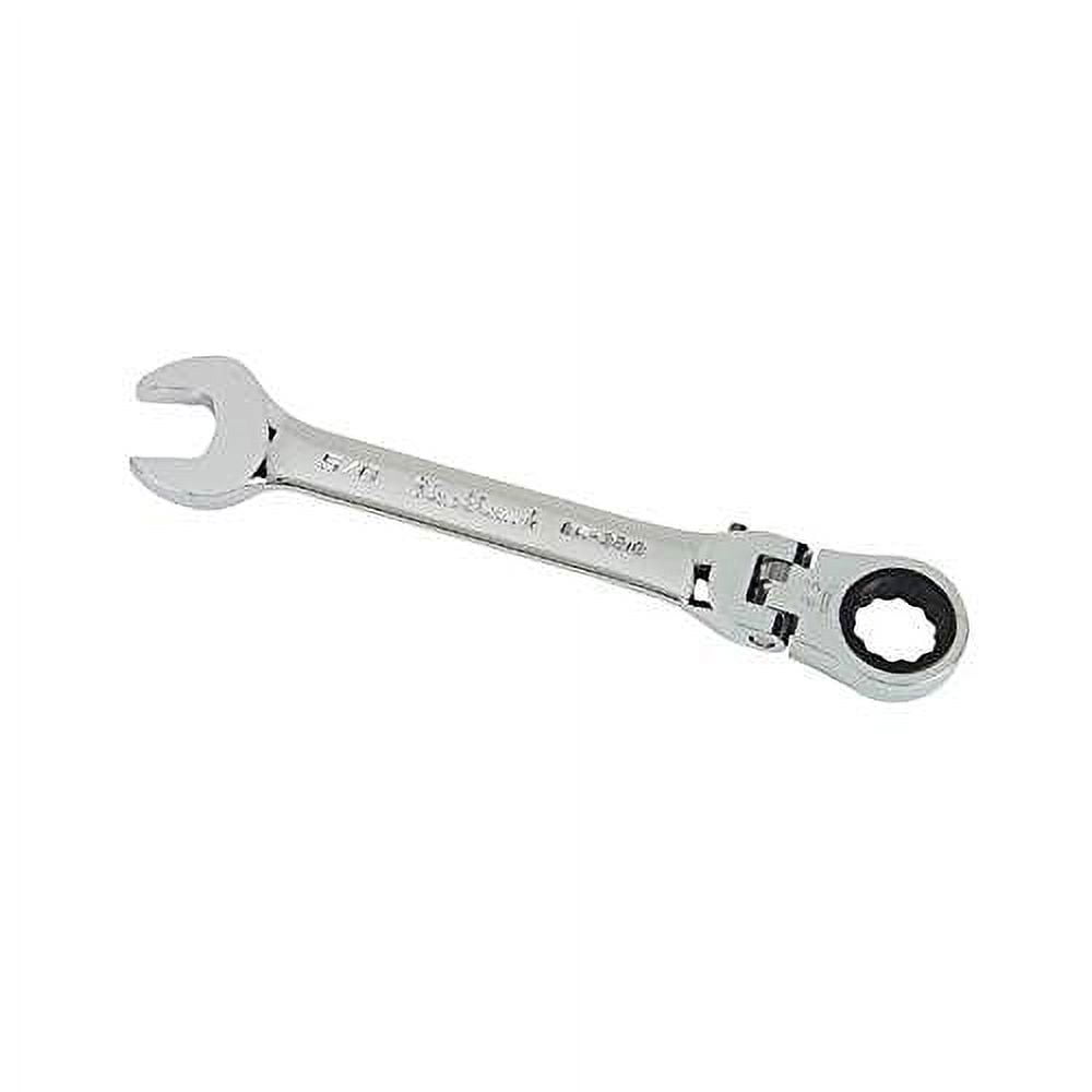 Blackhawk BW-3209L Combination Locking Flex-Head Ratcheting Wrench - 5/ ...