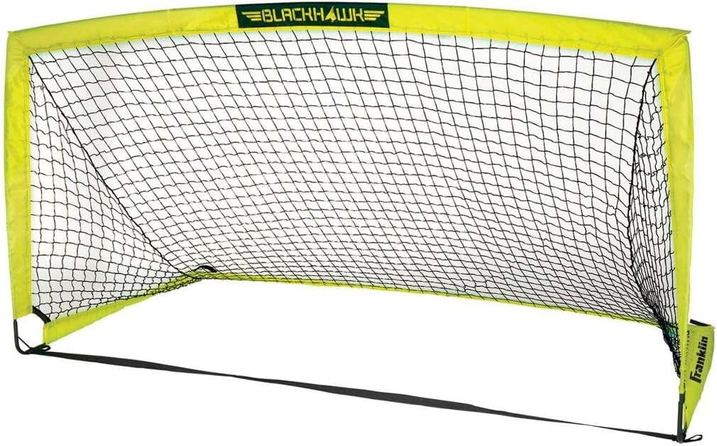 Blackhawk Backyard Soccer Goal - Portable Pop Up Soccer Nets - Youth ...