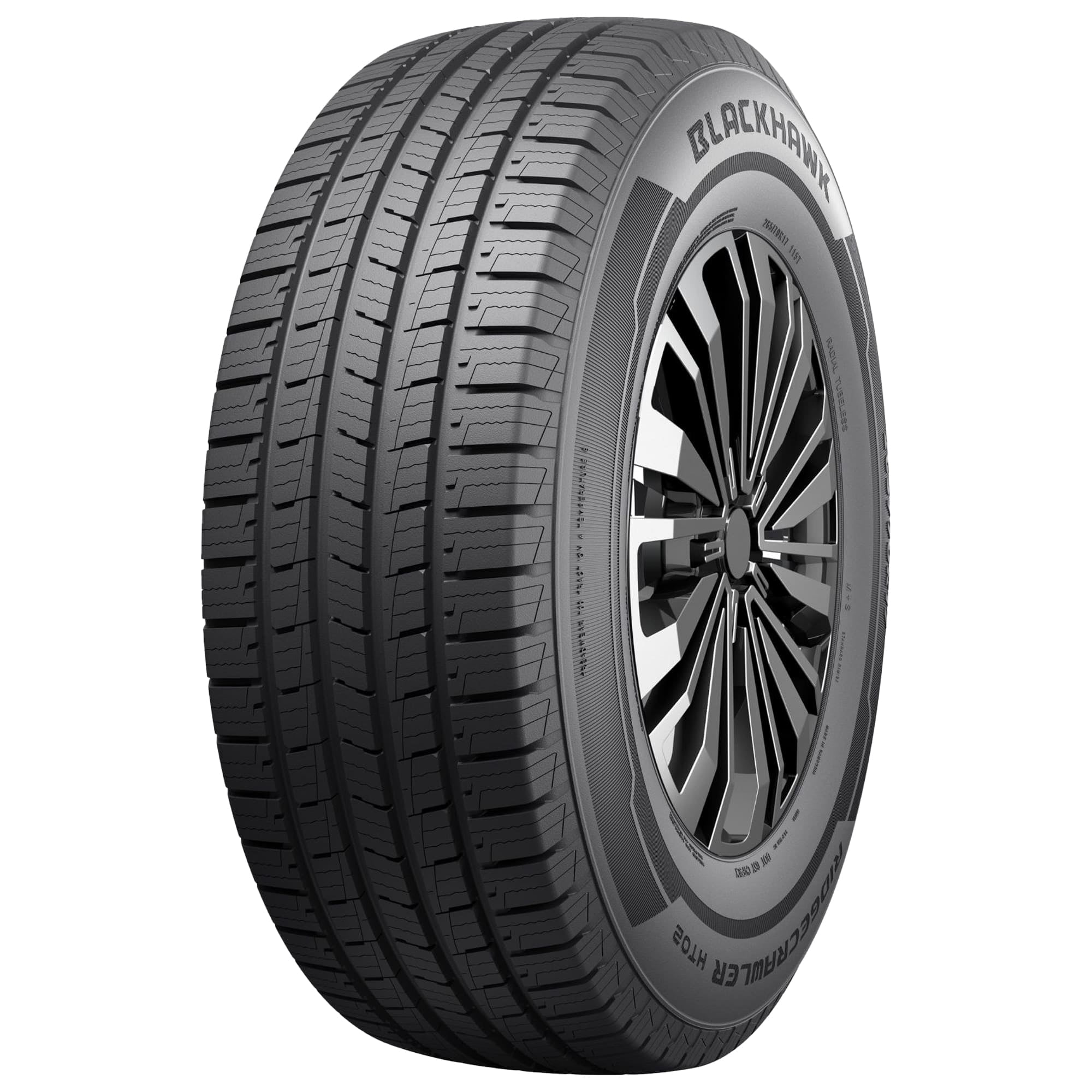 BlackHawk Ridgecrawler HT02 All Terrain 265/65R18 114T Light Truck Tire ...