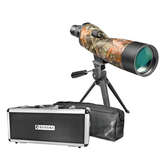 Blackhawk Vision Optics Spotting Scope, 20-60x60 WP, Straight, Mossy ...