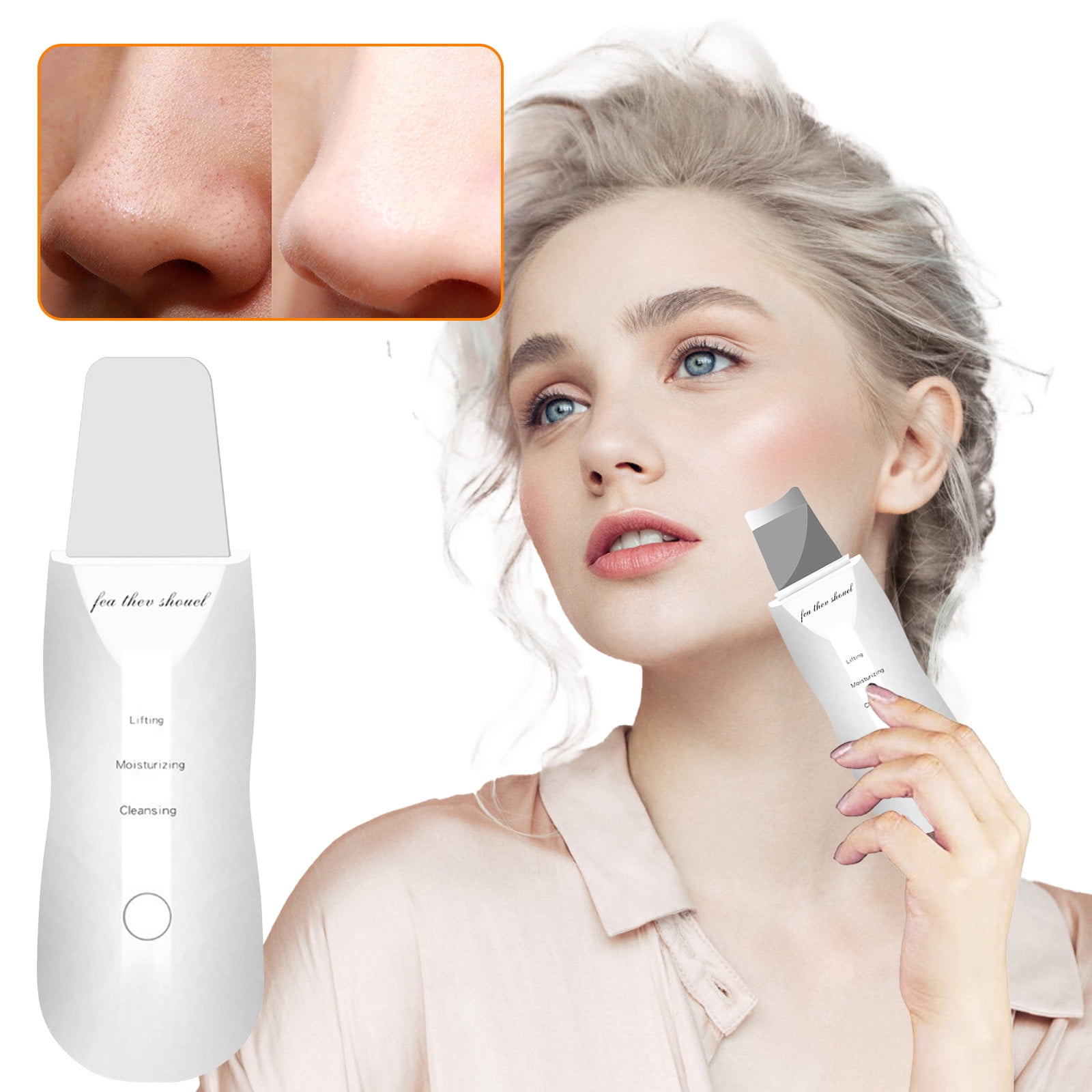 Blackhead Cleaner For Face, Electric Beauty Device Pore Cleansing ...