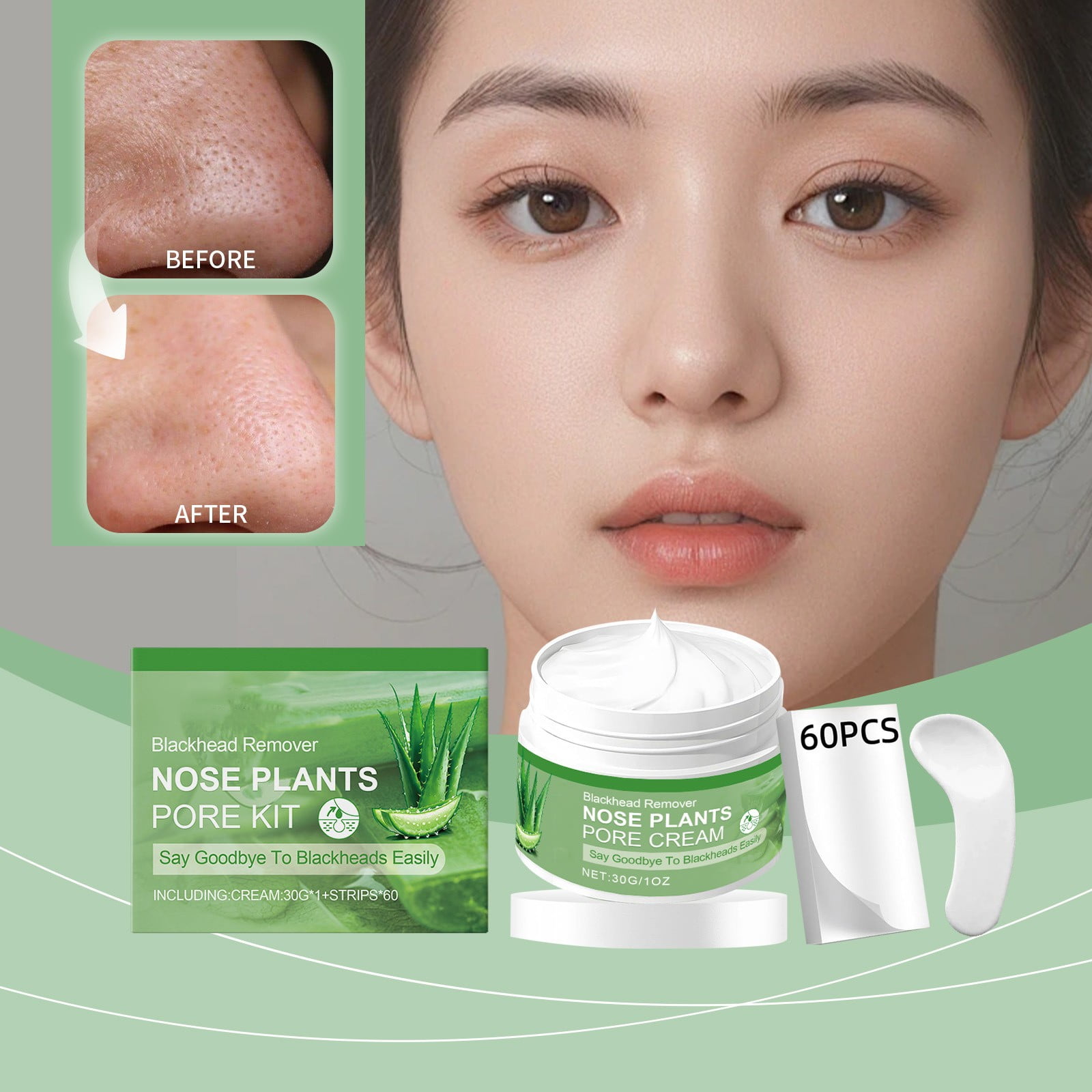 Blackhead Removal Nasal Nasal Patch Set For Deep Cleaning Non Tight And ...