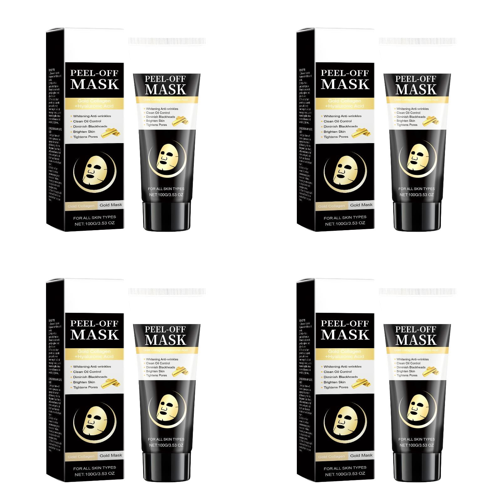 Blackhead Remover M Ask Kit C Harcoal Peel Off Facial M Ask With Brush ...