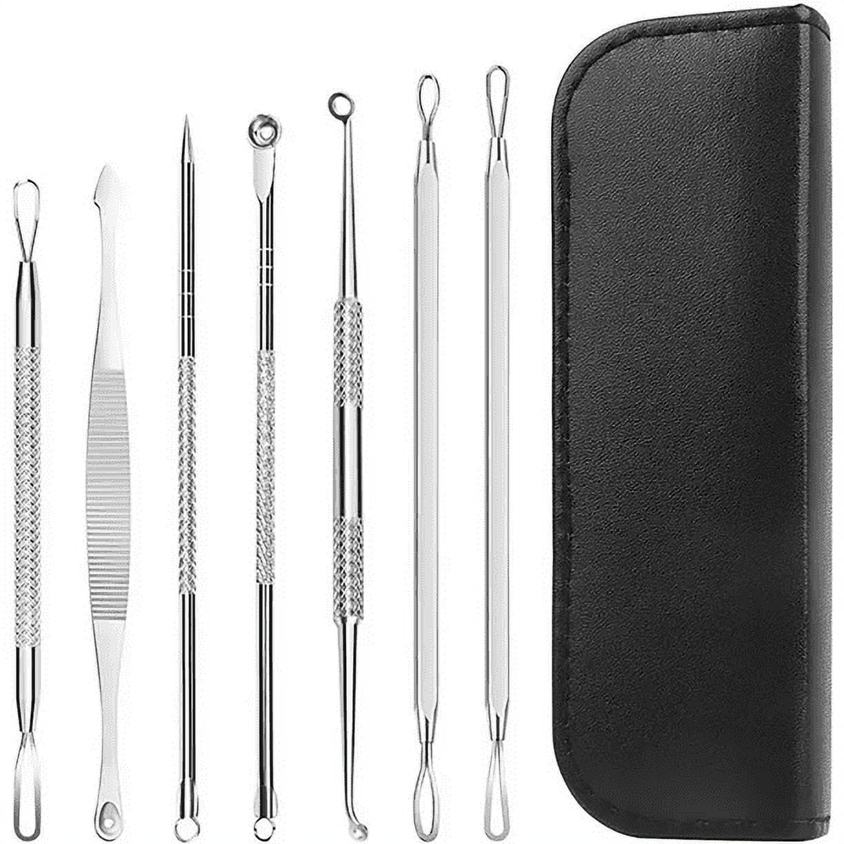 Blackhead Remover Pimple Popper Tool Acne Comedone Extractor Kit for ...