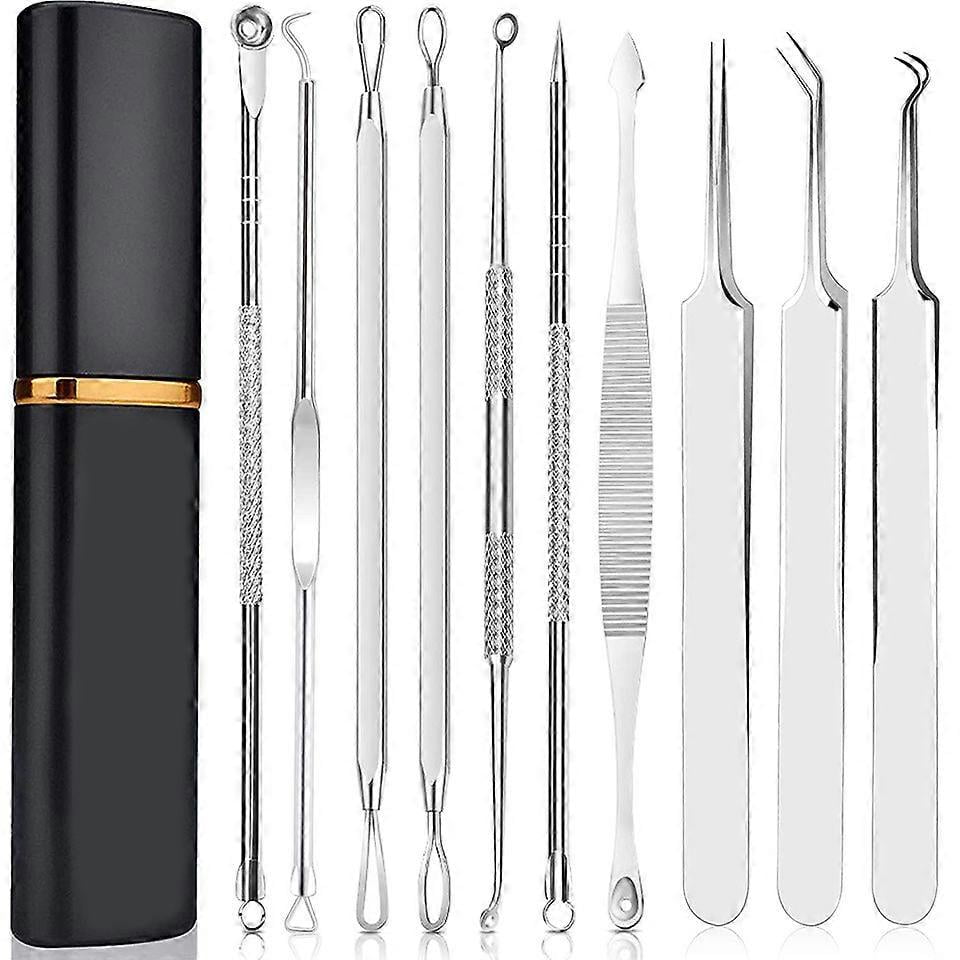 Blackhead Remover Pimple Popping Tool Kit,10Pcs Professional Pimple ...