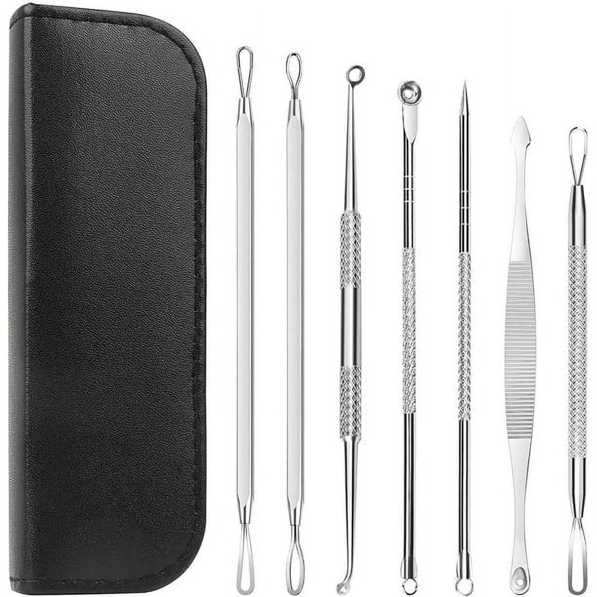Blackhead Remover Pimple Tool Comedone Zit Extractor Kit for Nose ...