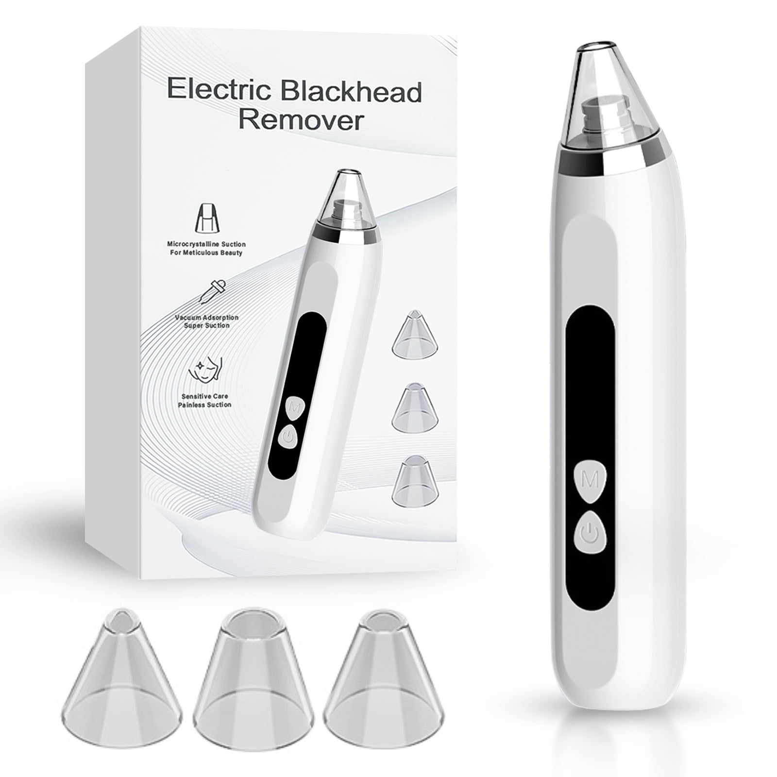 Blackhead Remover Pore Vacuum Upgraded Facial Pore Cleaner Electric ...