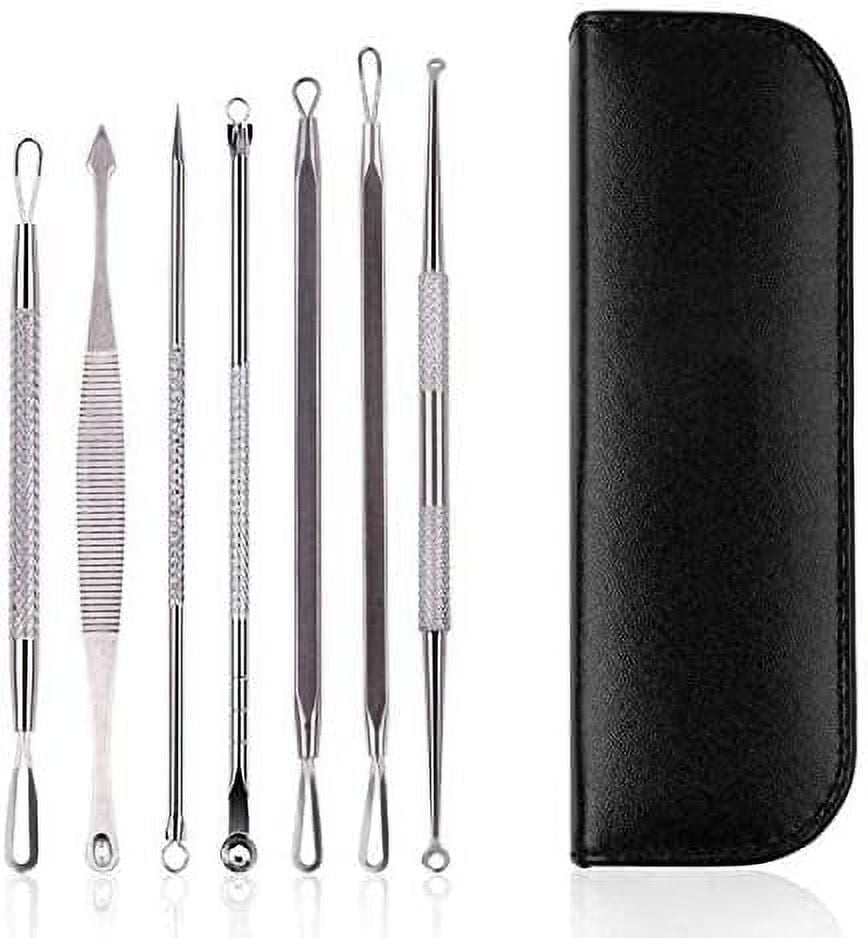 Blackhead Remover Tool 7Pcs Pimple Popping kit, Comedone Extractor Acne ...