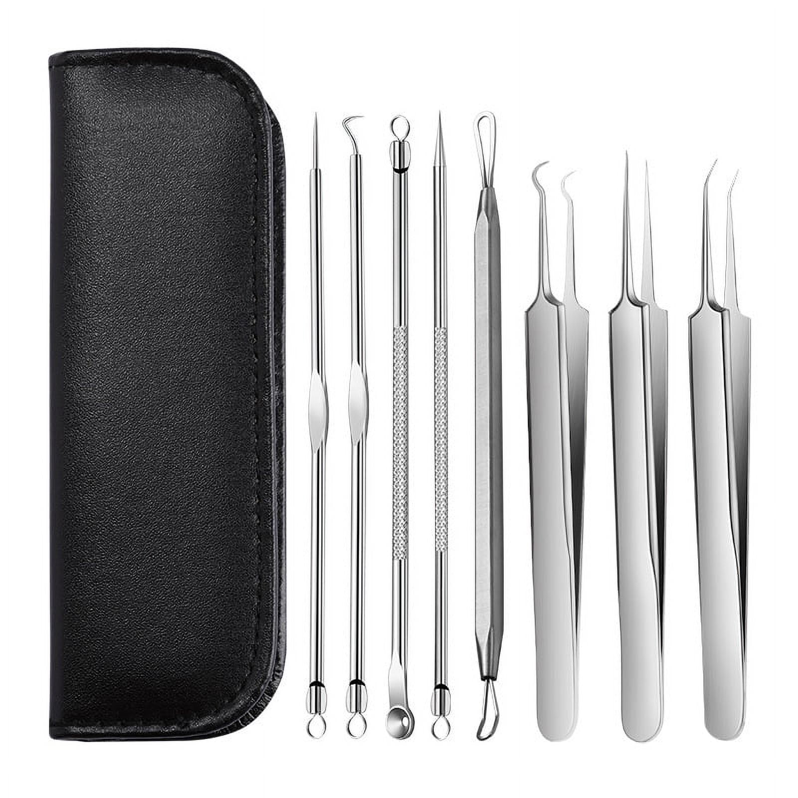 Blackhead Remover Tool Comedones Extractor Acne Removal Kit for Blemish ...