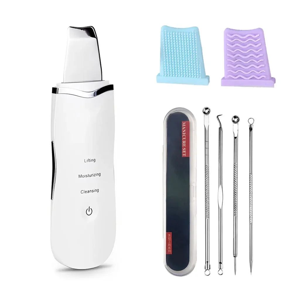 Blackhead & Whitehead Remover Tools Electric Skin Scrubber Peeling ...