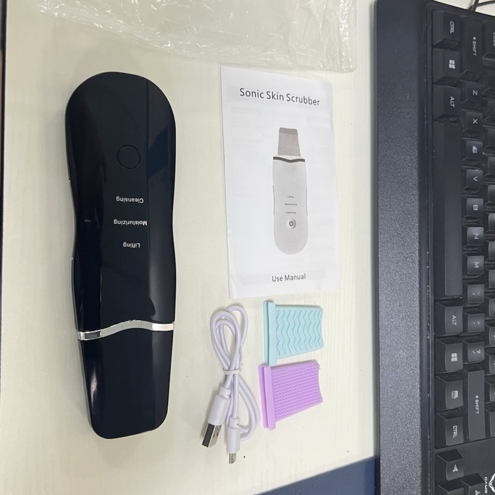 Blackhead & Whitehead Remover Tools Vibration Face Skin Scrubber ...