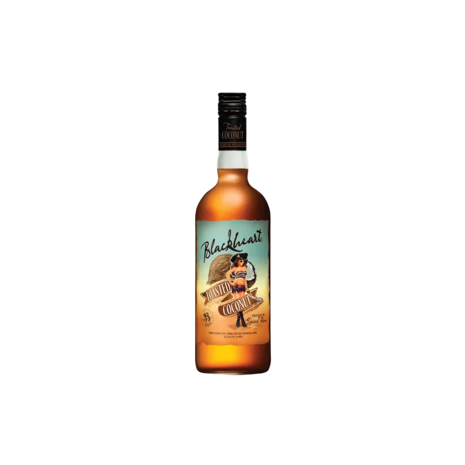 Blackheart Spiced Toasted Coconut Rum, 750 ml 46.5% ABV - Walmart.com