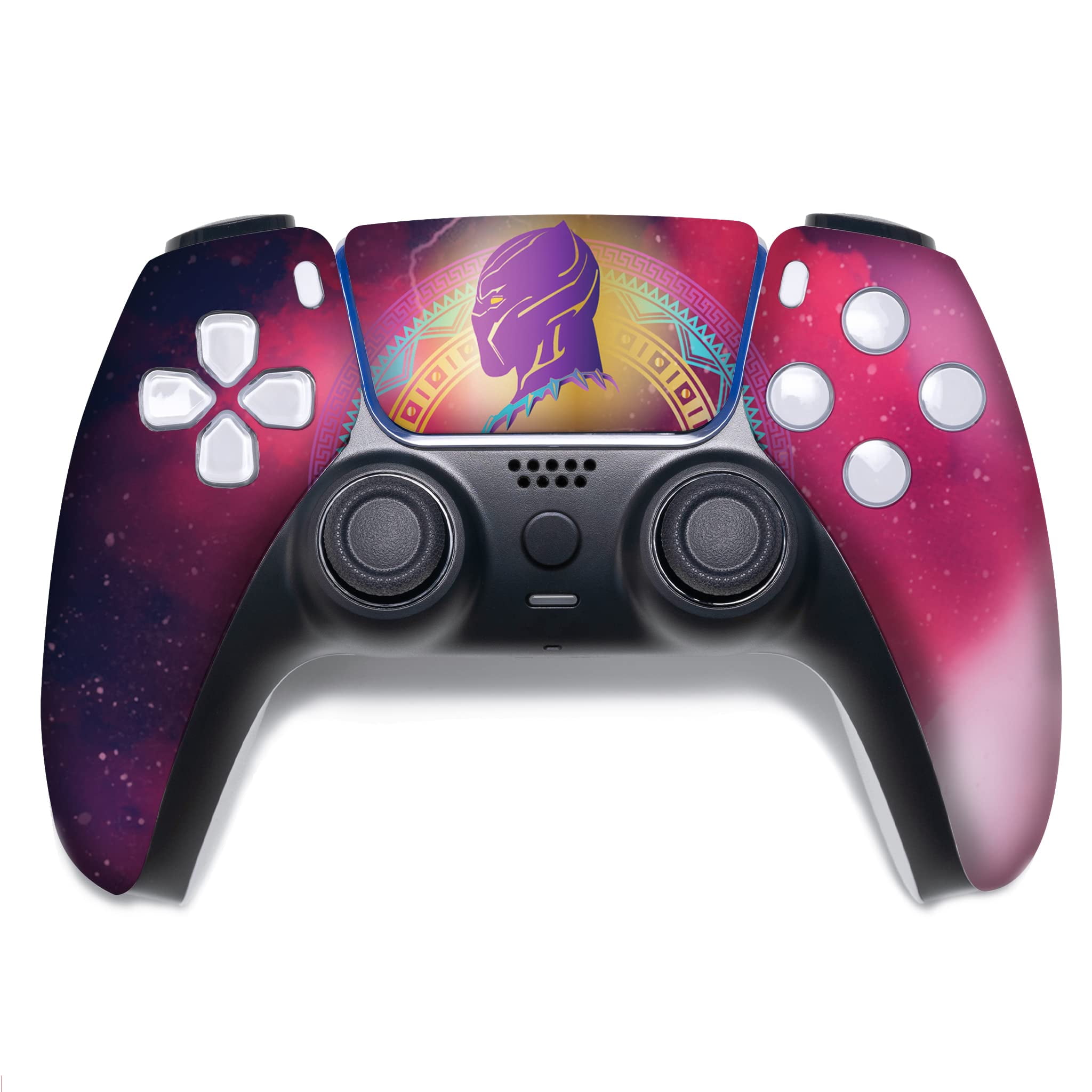 Blackk Panther Custom PS-5 Controller Wireless compatible with Play-Station 5 Console by BCB ...