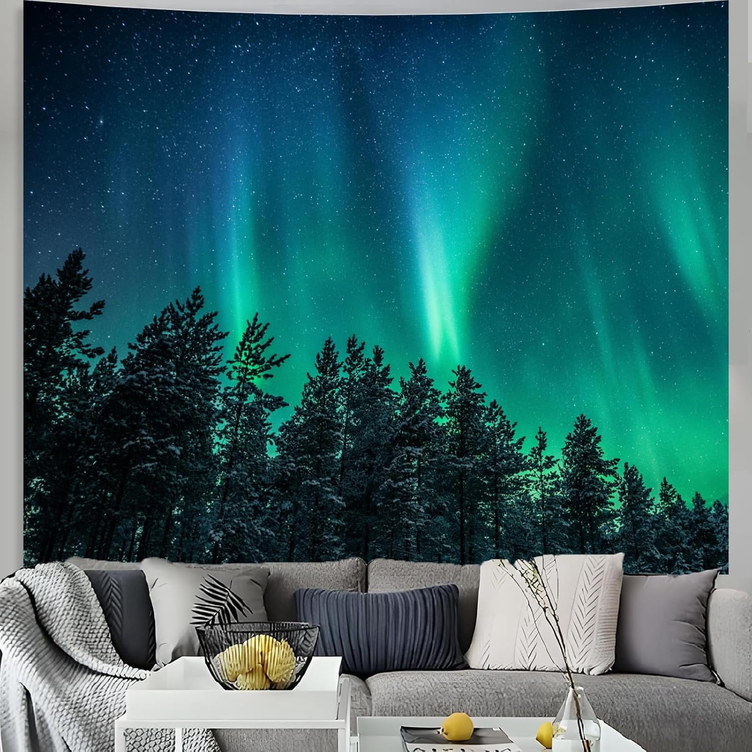 Blacklight Cool Girl Posters Tapestry Wall Hanging for Bedroom, Black ...
