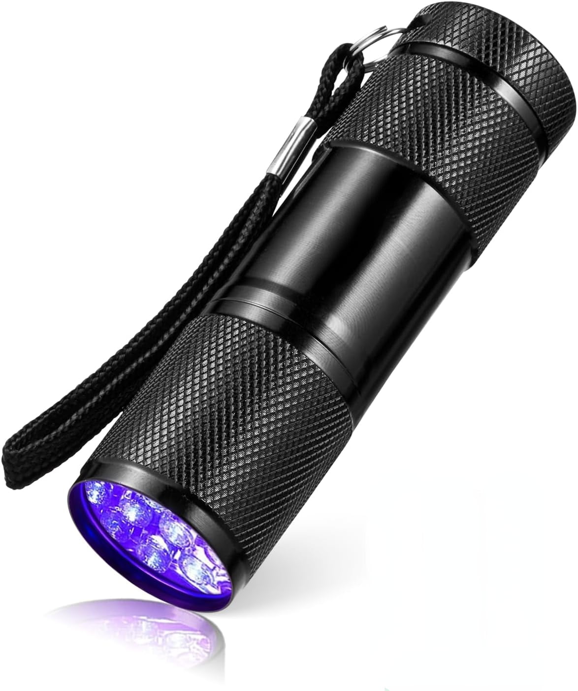 Blacklight Flashlights uv Flashlight,12 LED 395nm Ultraviolet ...