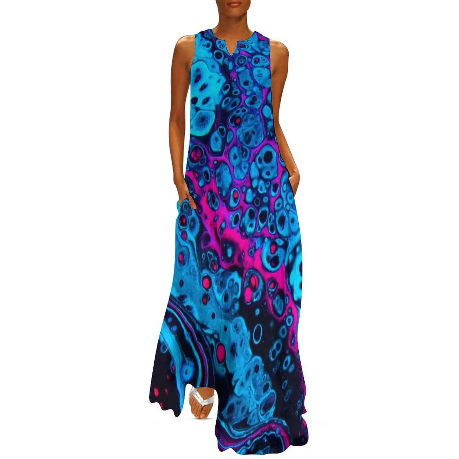 Blacklight Long Dress dress for woman dresses for womens Dress ...